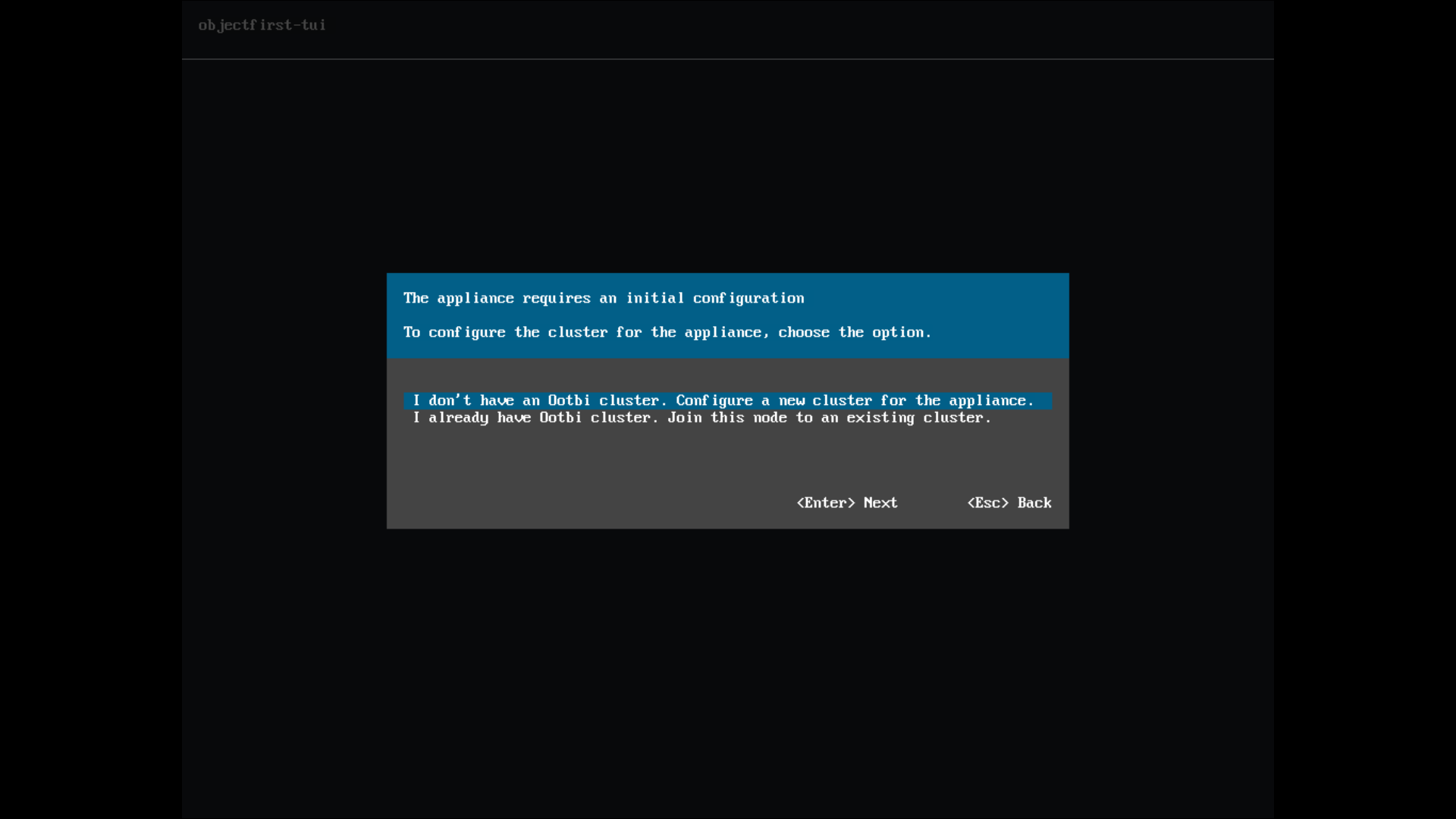 Object First User Interface Overview: Text User Interface
